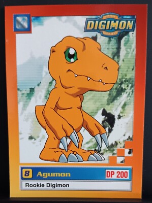 Digimon - Agumon #8 11/34 Upper Deck Rookie Digimon 2000 NM | eBay