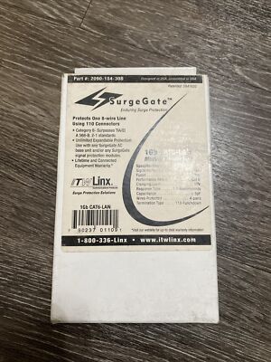 SurgeGate 1Gb CAT6-16 Volt Network Systems Equipment Server Surge ...