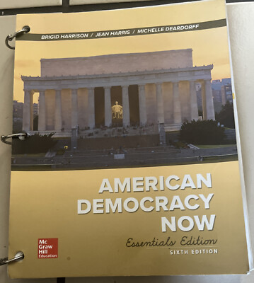 Looseleaf for American Democracy Now, Essentials by Jean Wahl Harris ...
