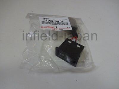 Genuine Toyota 84160-90K01 Front Fog Lamp Switch F/S | Black | Japan ...
