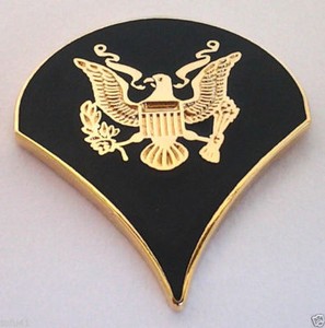 US ARMY RANK SPC-4 (DARK GREEN) Military Collar / Hat Pin 14475 HO | eBay