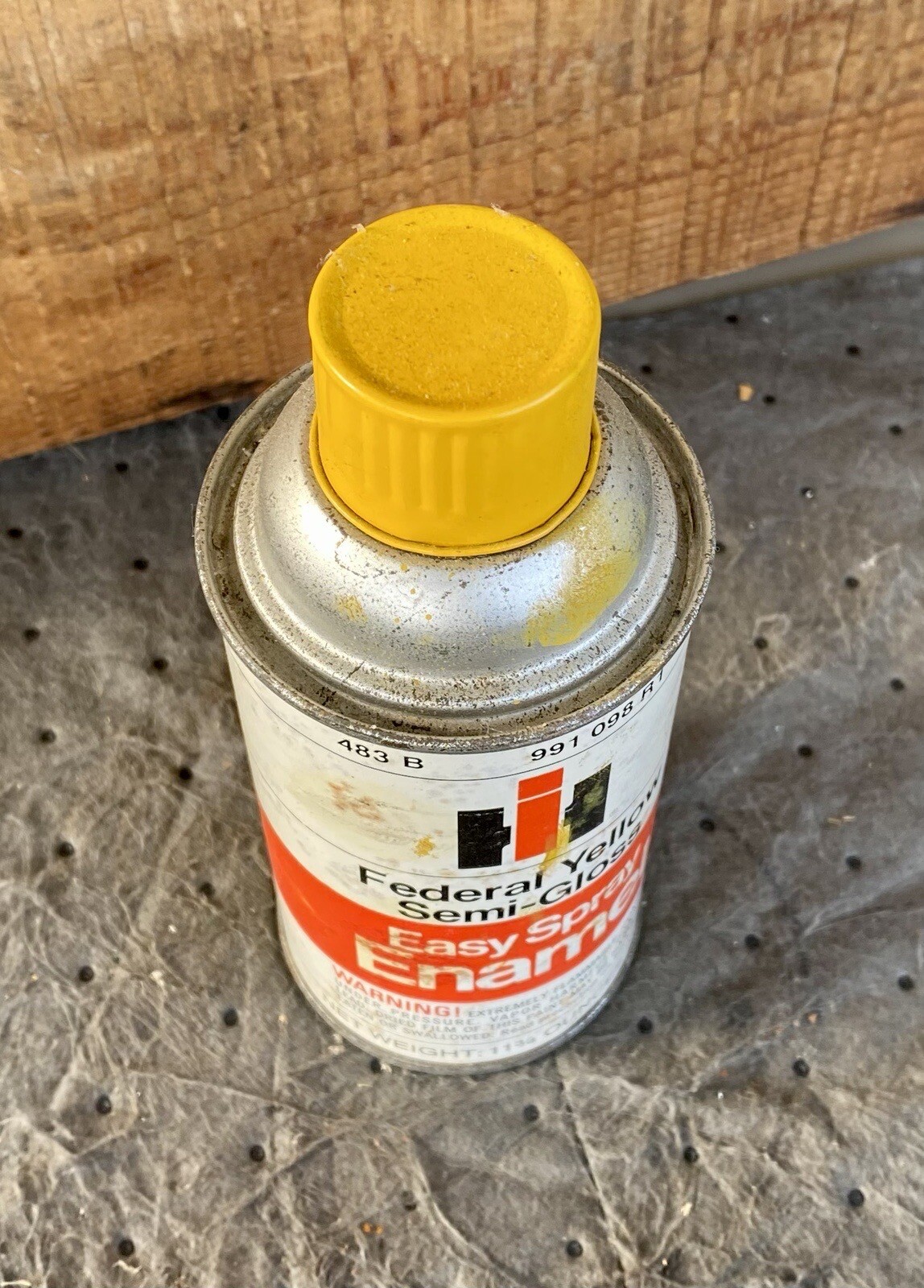 Federal Yellow Spray Paint