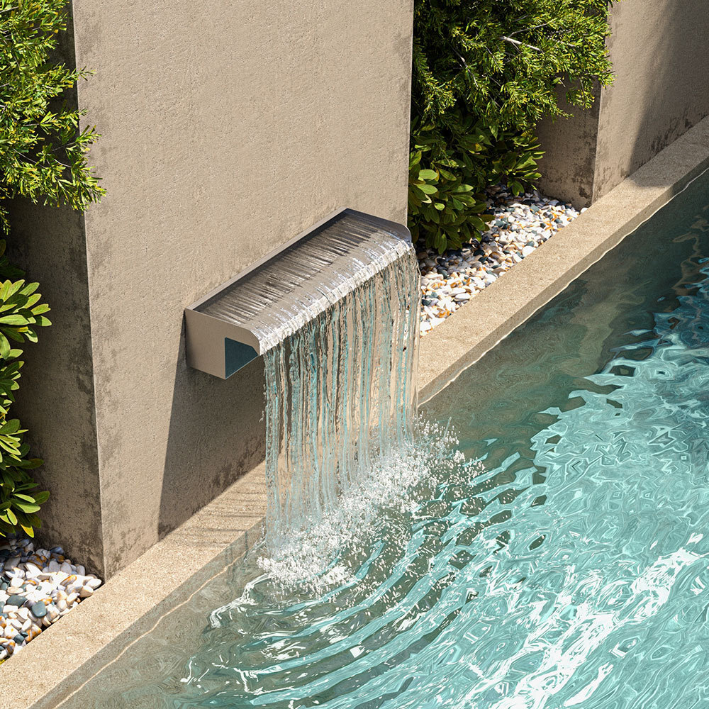 Swimming Pool Wall Waterfall Kits