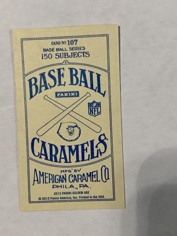 2013 Panini America Baseball card golden age mini Don Maynard | eBay