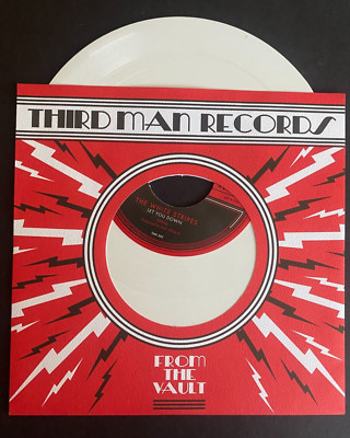 THE WHITE STRIPES Let You Down 7" JACK WHITE Third Man Vault Get Behind ...