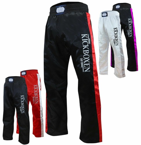 BAY® edel STICK Kickboxhose Kickboxen Kickbox-Hose Muay Thai mit ...