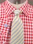Large Red Gingham Check Formal Business Dress Shirt Blue Easy Iron ...