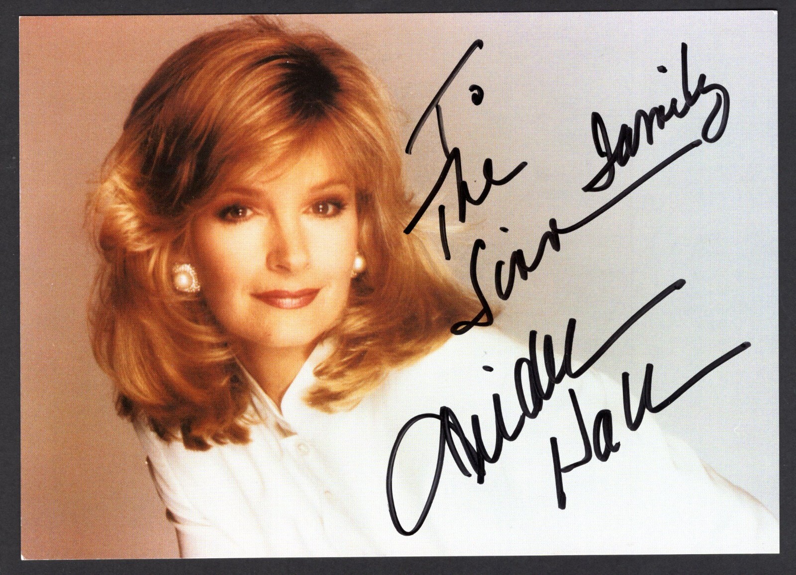 Deidre Hall Actress Model Hand Signed Autograph 5x7 Photo | eBay