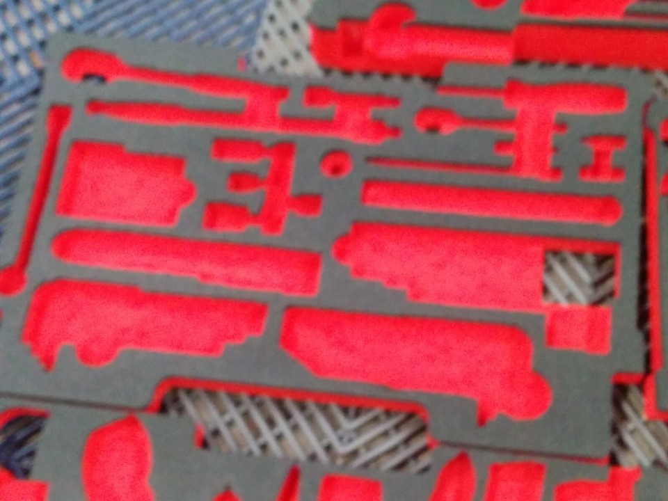 #al330 Snap-On GMTK General Mechanic's Foam Cutouts 7pc Set 6 Drawer ...