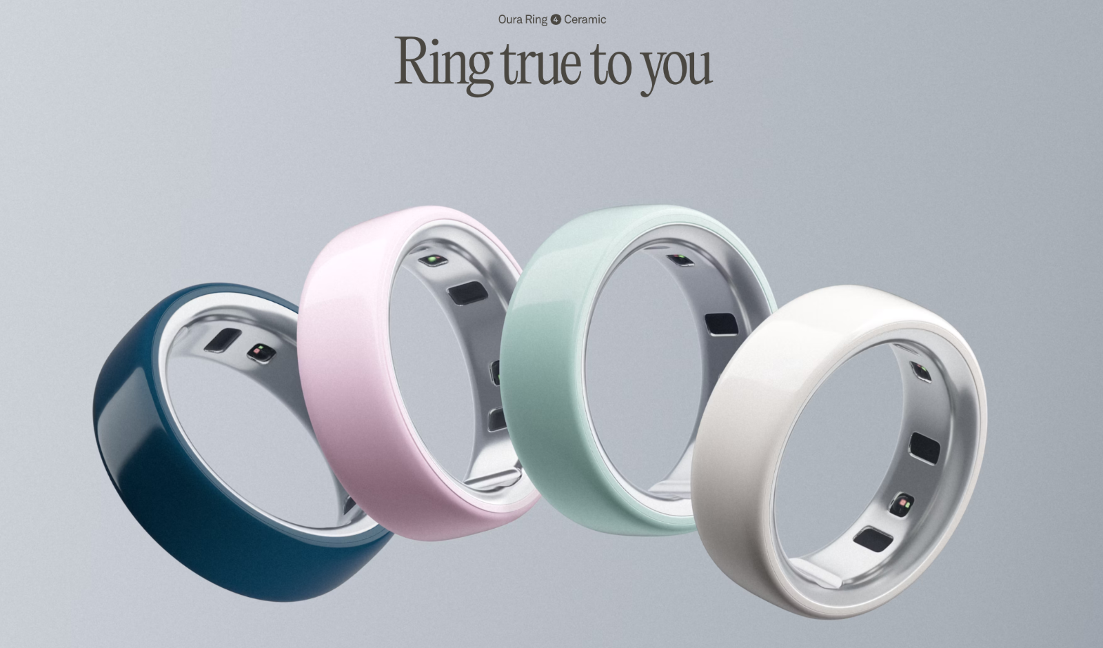 Oura Ring 4 Ceramic NEW: ANY size ANY Color! 1-yr protection, Website ...