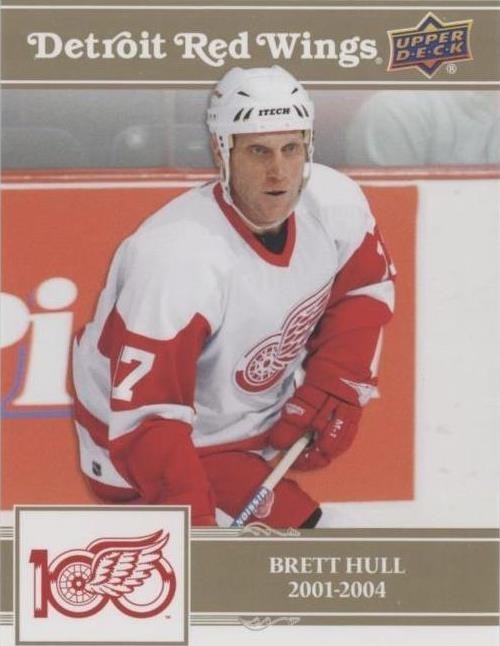 2025-26 Upper Deck Detroit Red Wings Centennial Box Set - Brett Hull ...