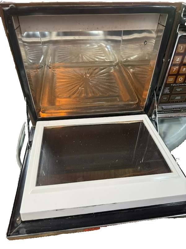 Vintage Amana Microwave Oven Radarange Model RR-10A Touchmatic 2 Made ...