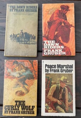 Frank Gruber - Lot Of 10 Westerns - 6 Different Titles | eBay