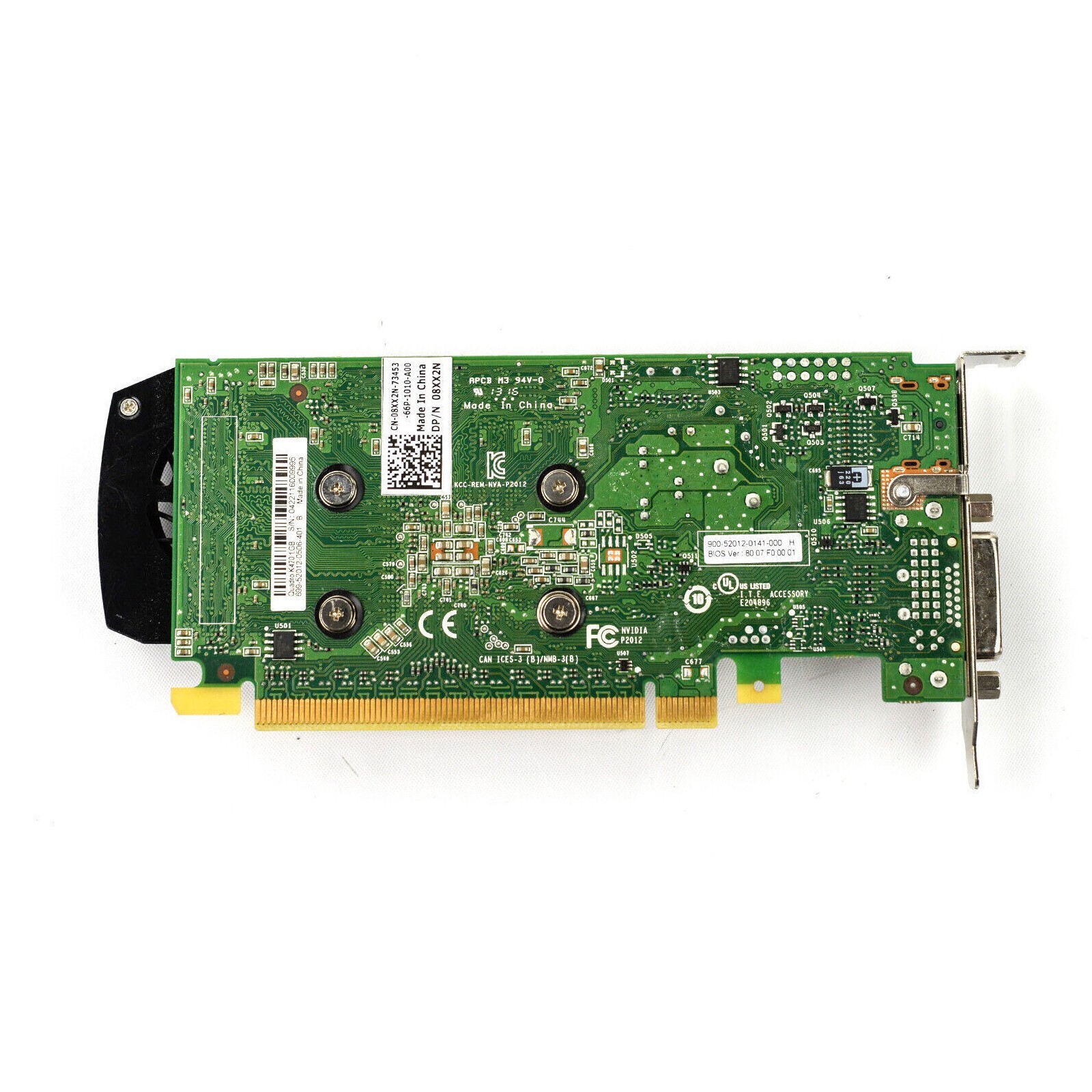 Dell 1GB Windows 11 Dual Monitor PCI-E 16x Graphics Card. LOW PROFILE ...