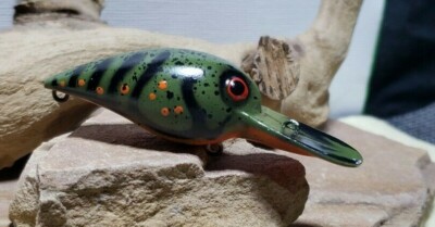 Custom painted Wiggle wart crankbait (OLD SCHOOL) | eBay