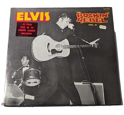 Elvis Presley The Rockin' Rebel Vol. II 1978 USA LP GOLDEN ARCHIVES ...