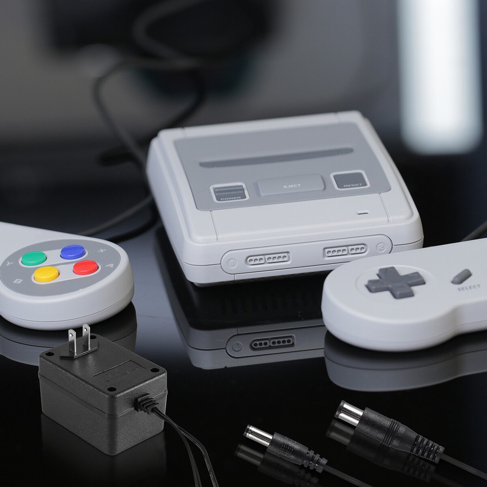 New Ac Adapter Power Cord for Nintendo NES - Replaces NES-001 NES-002 ...