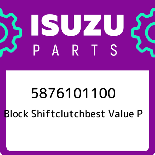 5876101100 Isuzu Block shiftclutchbest value p 5876101100, New Genuine ...