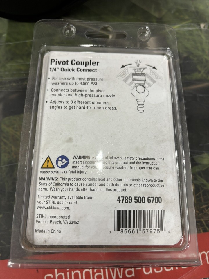 Genuine OEM STIHL Pivot Coupler 4789-500-6700 | eBay