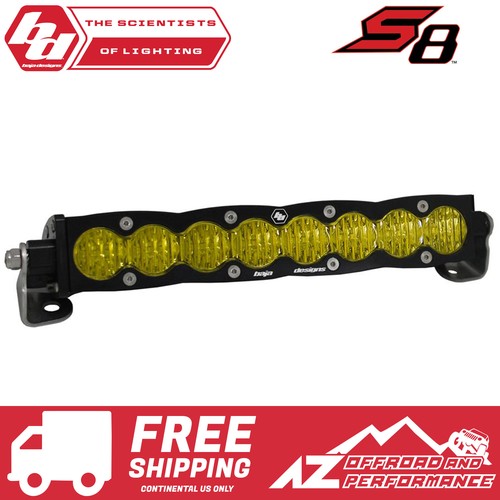 BAJA DESIGNS S8 10" Large Barres De Lumière LED Amber 40W 701014 | eBay