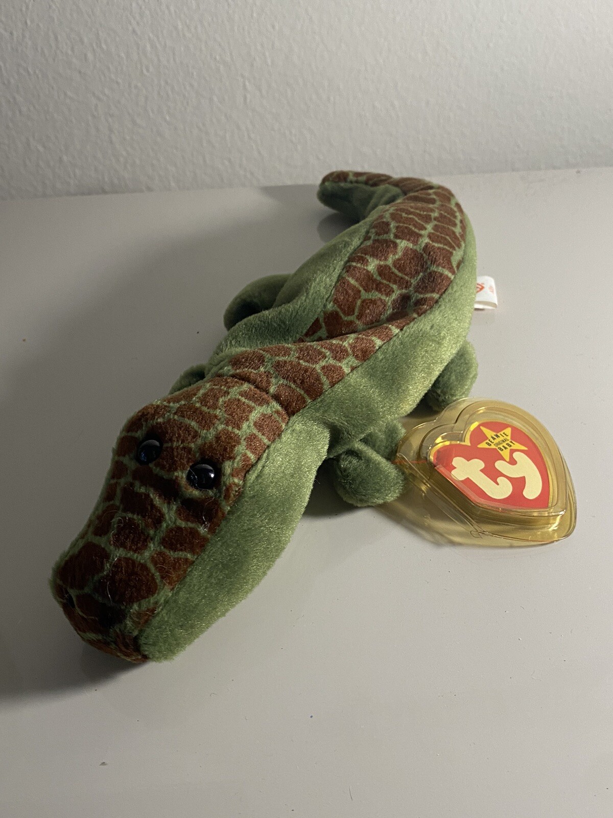 RARE TY BEANIE BABY "ALLY" THE ALLIGATOR VINTAGE 1994 | eBay