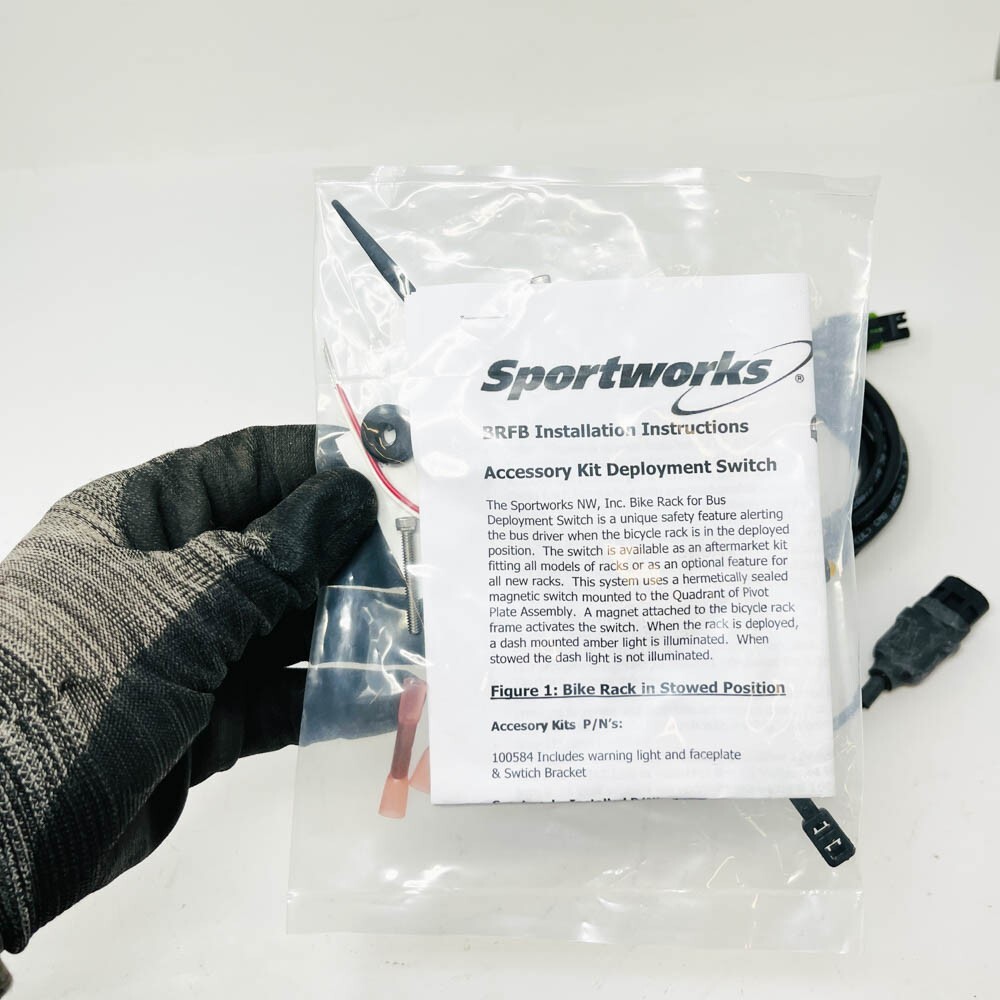 Sportworks 100502 Bus Bike Rack Deployment Pivot Kit OEM Nabi | eBay