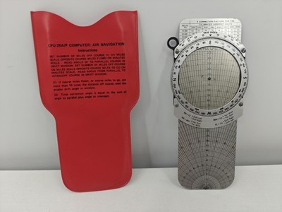 Vintage CPU-26A/P Air Navigation Computer Dead Reckoning USAF Manual ...