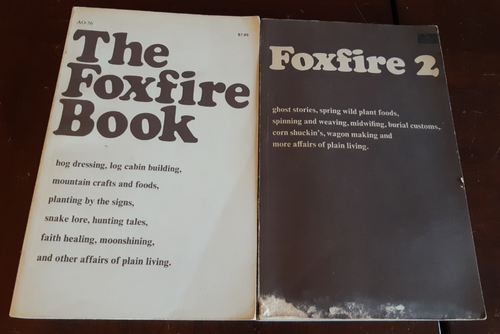 Foxfire Book & Foxfire 2 (Lot of 2) - 1970s PB Outdoors Survival | eBay