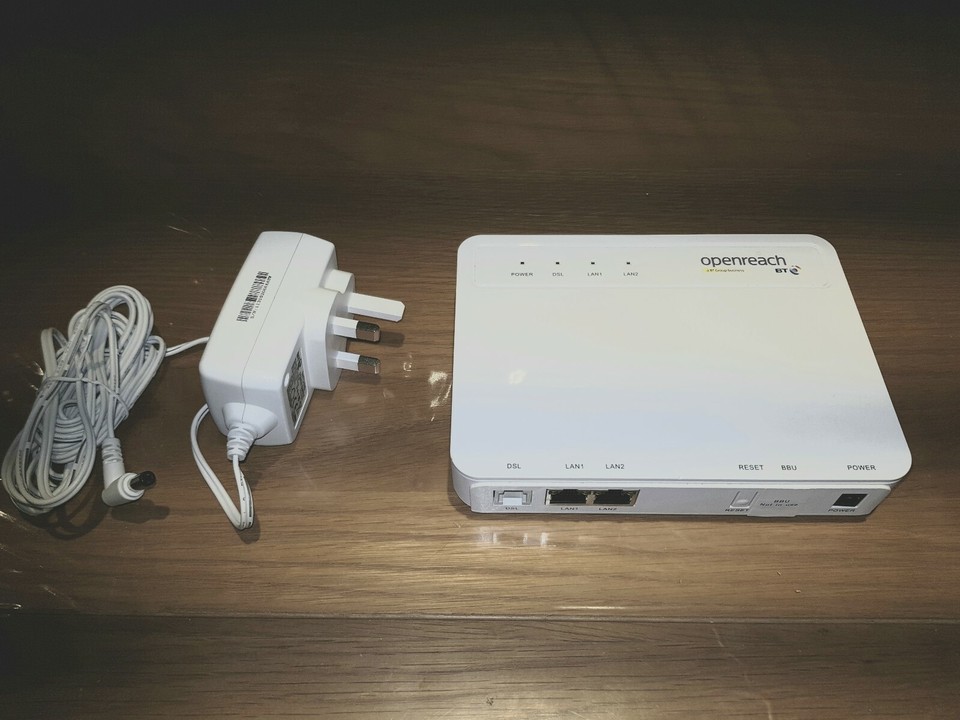 Huawei HG612 3B VDSL/FTTC Fibre Modem UNLOCKED BT Openreach | eBay