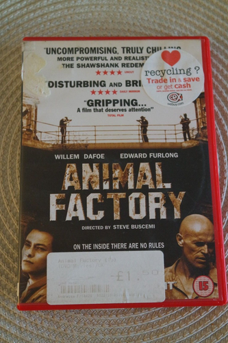 DVD ANIMAL FACTORY - Willem DAFOE / Edward FURLONG - Steve BUSCEMI | eBay