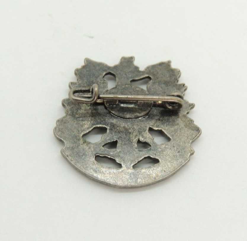 Vintage Osterreich Austria Eagle National Emblem Pin Military Lapel Pin ...