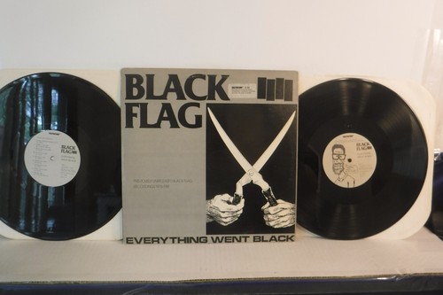 Black Flag, Everything Went Black, 1990 SST, SST 015 2LPs Poster ...