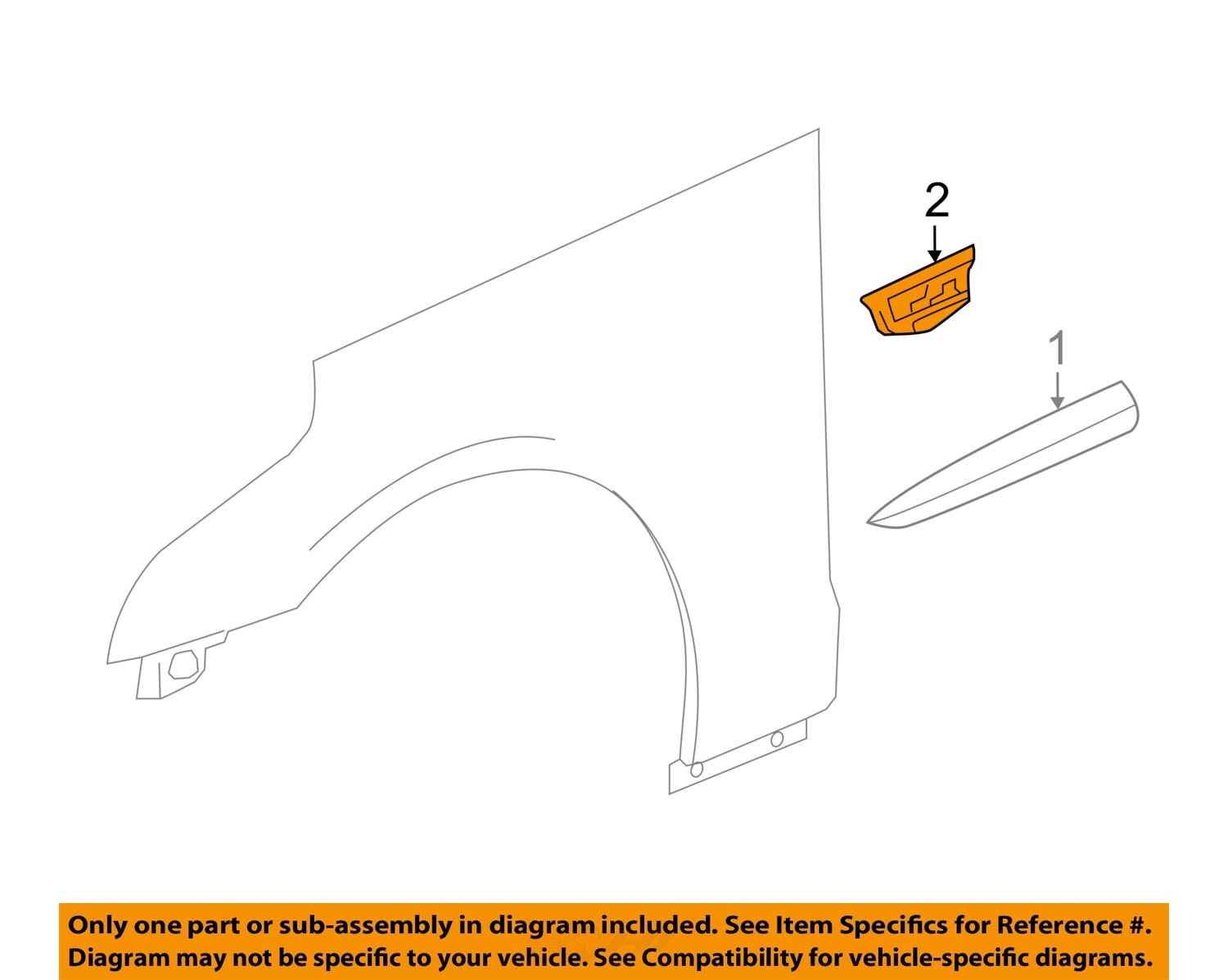 GM OEM 16-23 CT6,XT5 Fender Exterior Trim-Emblem 84056210 | eBay