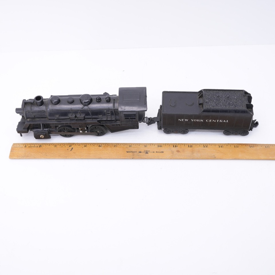 Marx 400 Vintage Locomotive Train with Tender Car New York Central | eBay