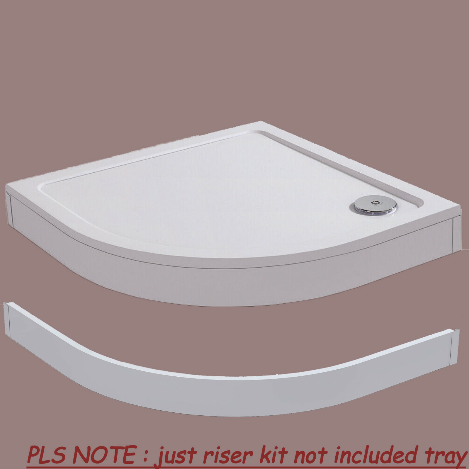 Riser Kit Plinth big feet for Quadrant Shower Enclosure Tray | eBay