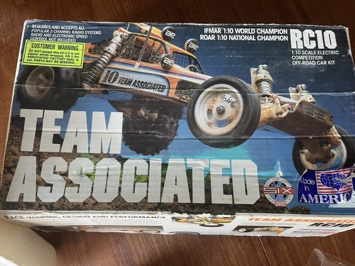 EXTREMELY RARE vintage inbox! Team associated RC car!!! works!!! all ...