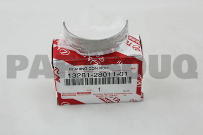 132812801101 Genuine Toyota BEARING, CONNECTING ROD 13281-28011-01 | eBay