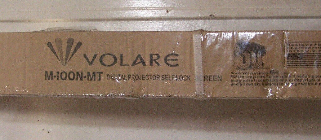 L-74 Volare Digital Projector Self Lock Screen 728028194890 for sale ...