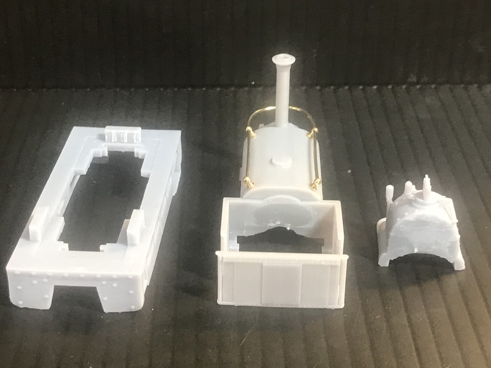 OO9 009 Hunslet quarry Narrow Gauge kit to fit onto the KATO 11-109 ...