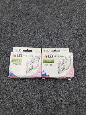 2 LD Recycled Ink Cartridges: Light Magenta TO486 | eBay