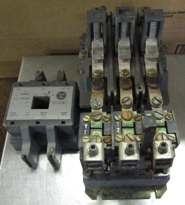 WESTINGHOUSE A200M4CX 135A 100HP 600V SIZE 4 STARTER 120V COIL / S2 | eBay
