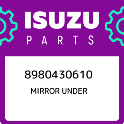 8980430610 Isuzu Mirror under 8980430610, New Genuine OEM Part | eBay
