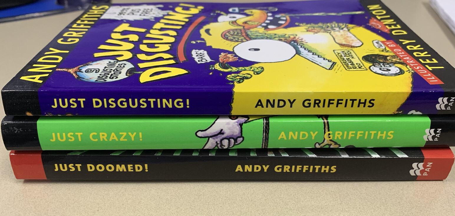3 Just Andy! books by Andy Griffiths & Terry Denton | eBay