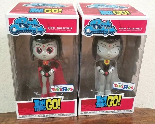Rock Candy Teen Titans Go! RAVEN Lot of 2 Vinyl Figures - Toys R Us ...