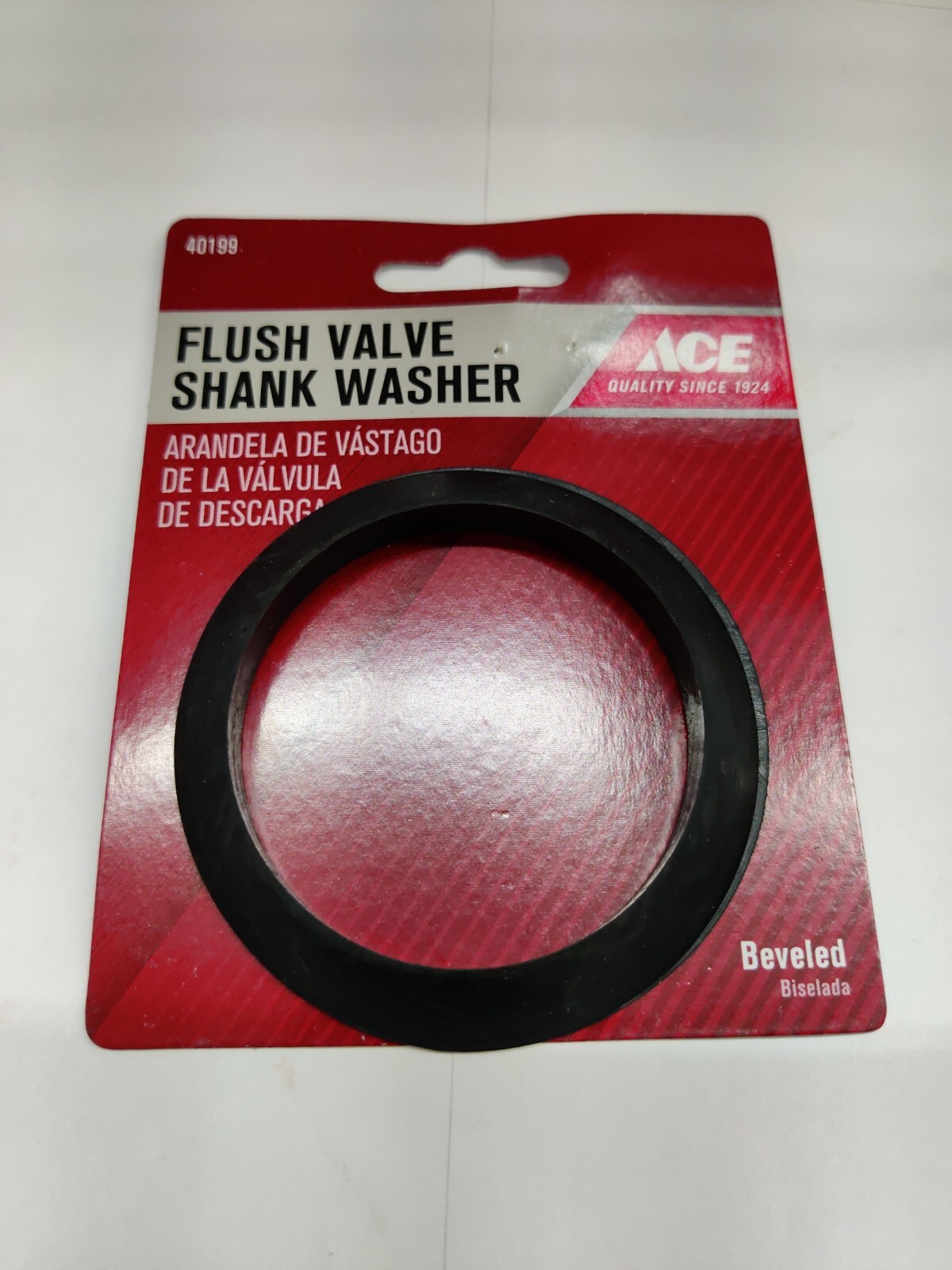 Flush Valve Shank Washer 2-1/4 in. x 3-1/16 in. x 13/32 in. Rubber ...