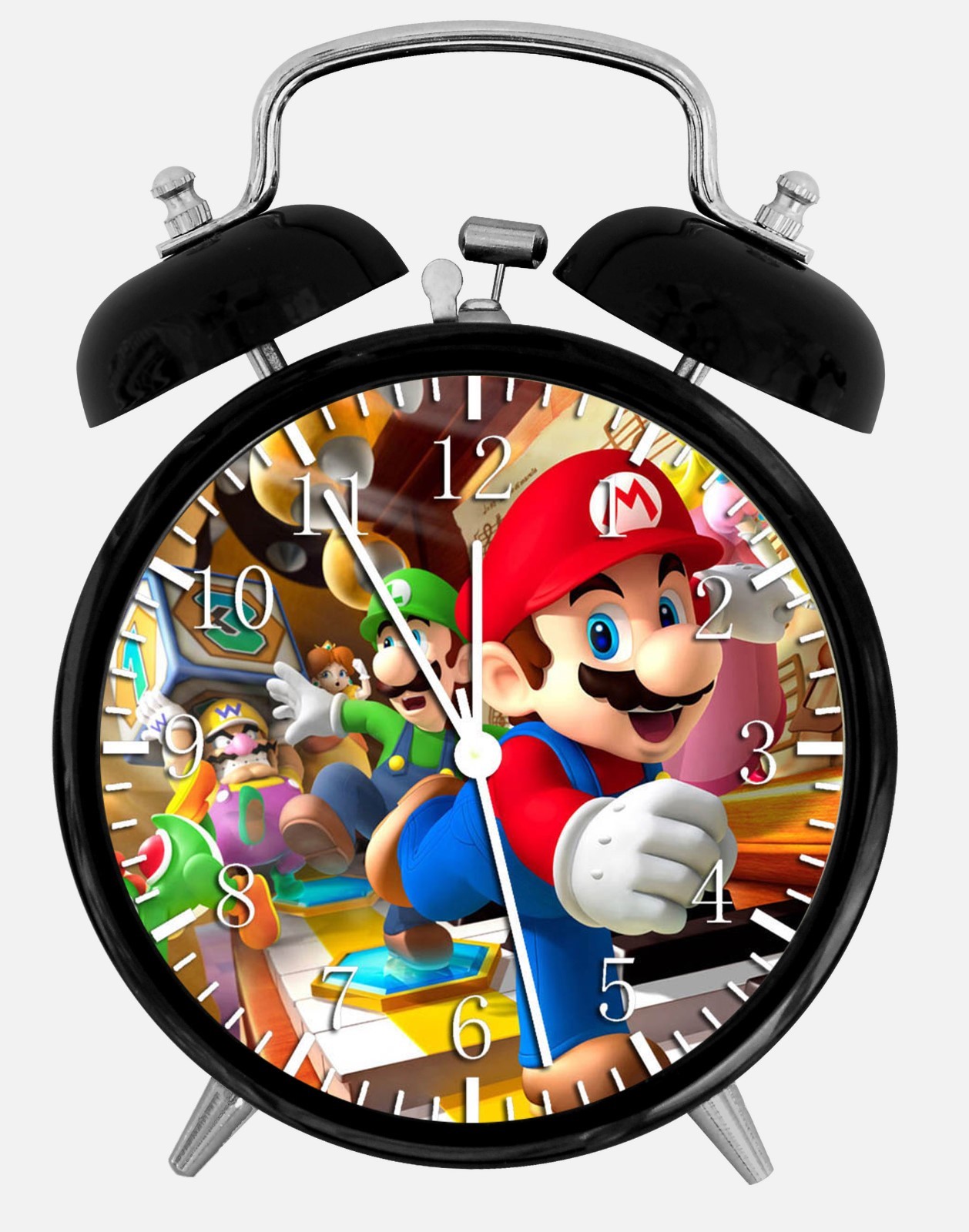 Super Mario Games Alarm Desk Clock 3.75" Home or Office Decor Z41 Nice ...