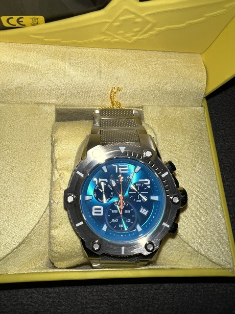 Invicta Speedway Blue Men's Watch - 19527 for sale online | eBay