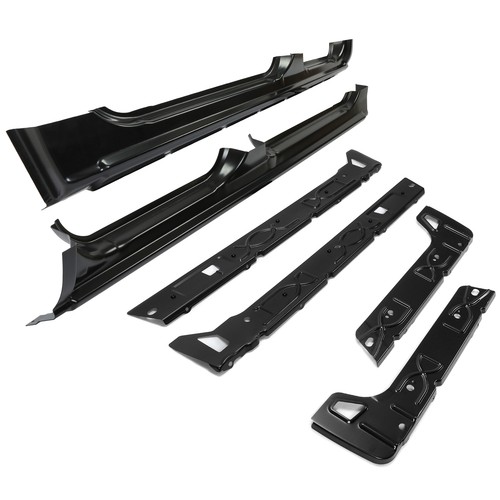 Rocker Panels For Chevrolet Silverado Sierra 1500 2500 3500 99-07 4DR ...