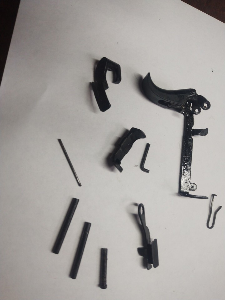 taurus pt 111 mil Pro 9mm Trigger Bar Safety Slide Lock Pins Springs ...