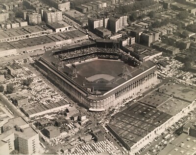 Aerial view Brooklyn Dodgers' Ebbets Field 11x14 print from original ...
